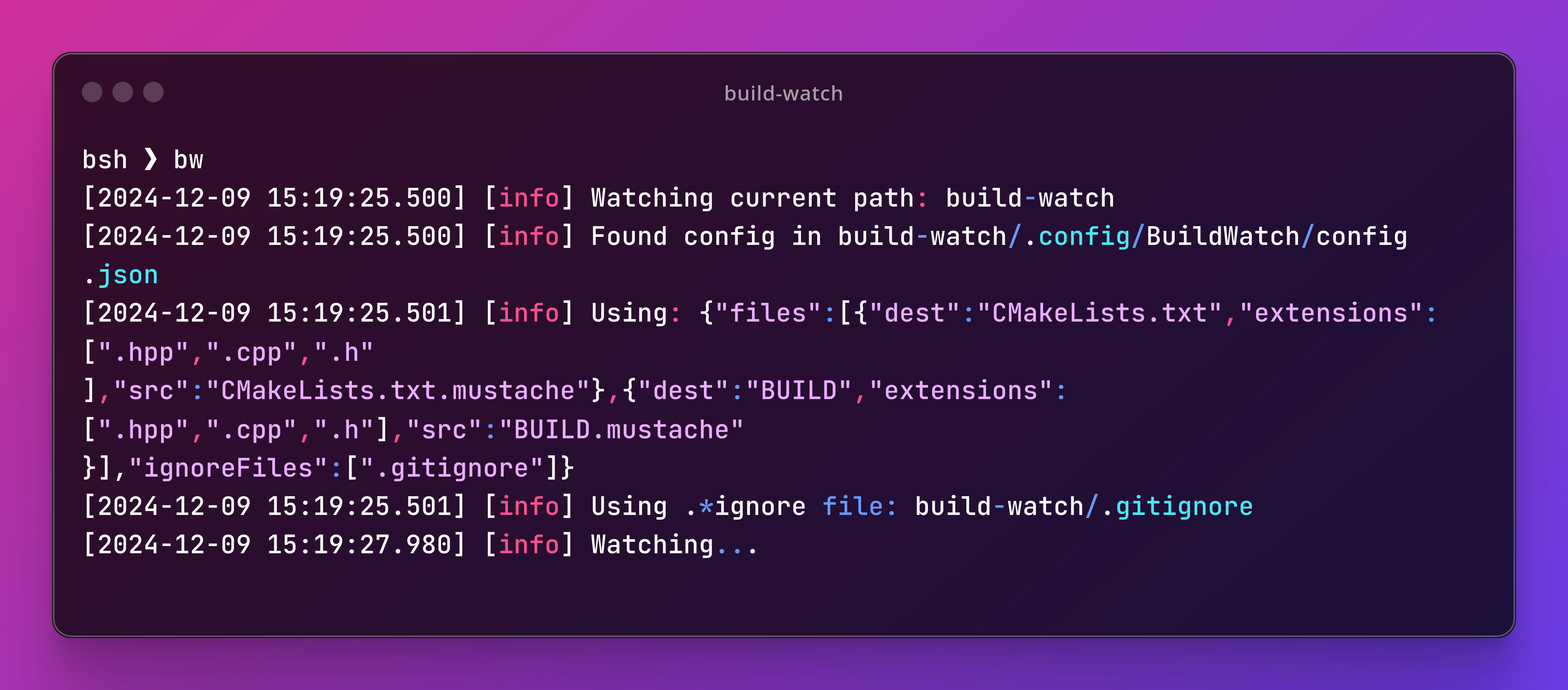 Build watcher · // lapthorn.net